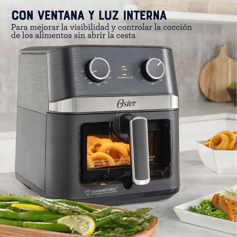 Freidora de Aire Manual Oster CKSTAF60WMDF DiamondForce 6L - Oechsle