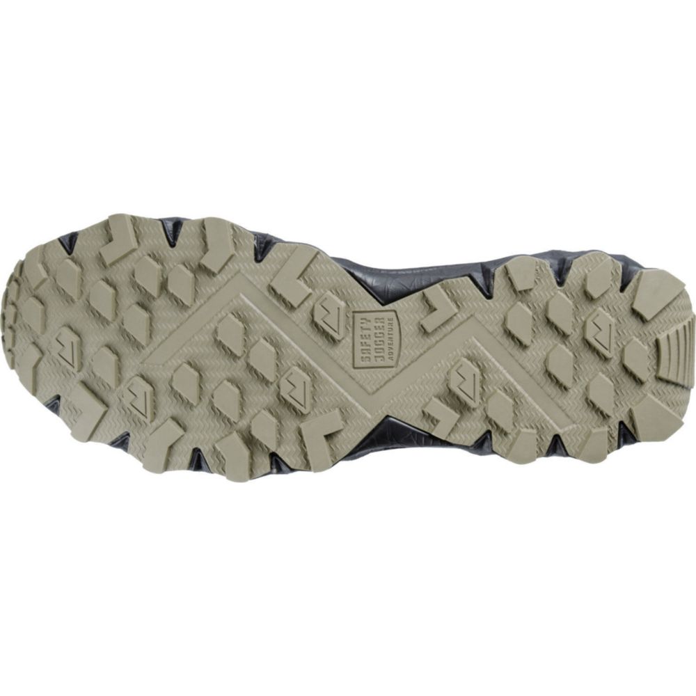 Zapatillas Outdoor Safety Jogger Hombre High Tamanmid Kha Marron ...