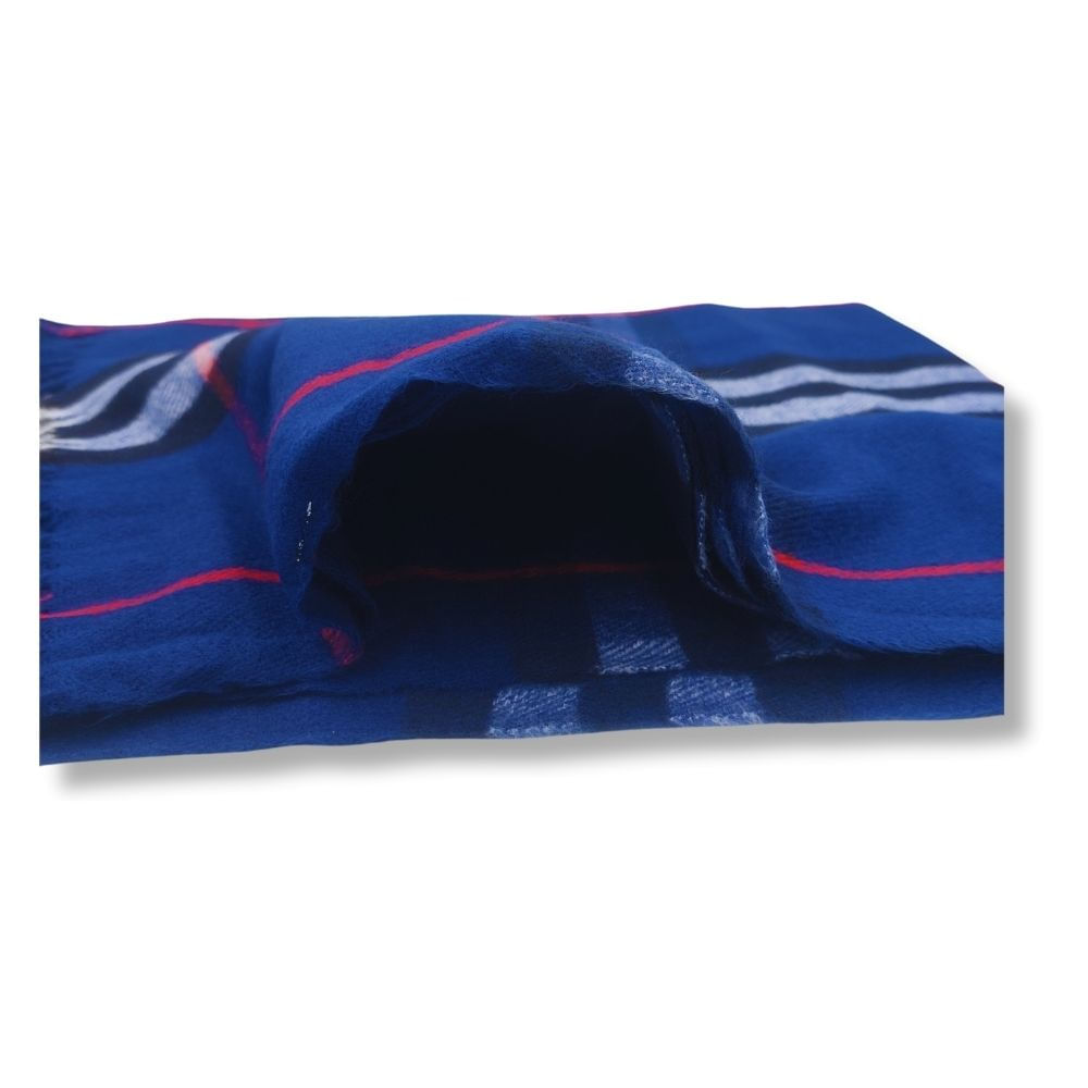 Maxi Bufanda Mujer Azul - Oechsle