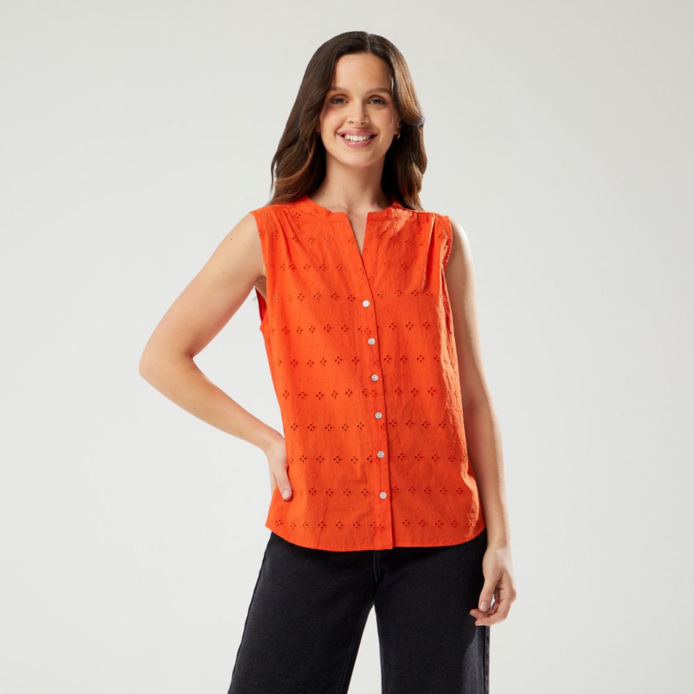 Blusa Mujer Shiffy Sin Mangas Malabar | Oechsle.pe - Oechsle