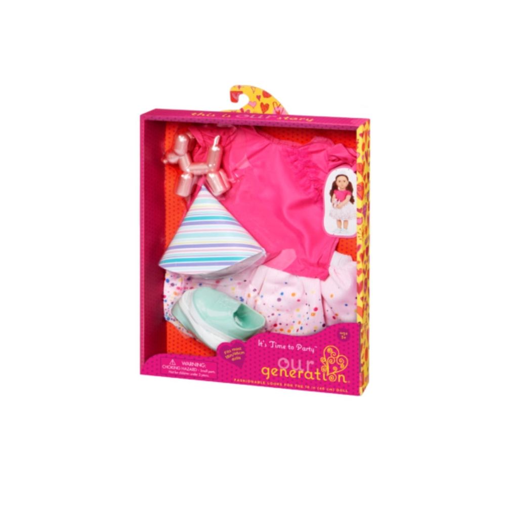 Ropa Para Muñeca Our Generation De Cumpleaños Rosa | Oechsle.pe - Oechsle