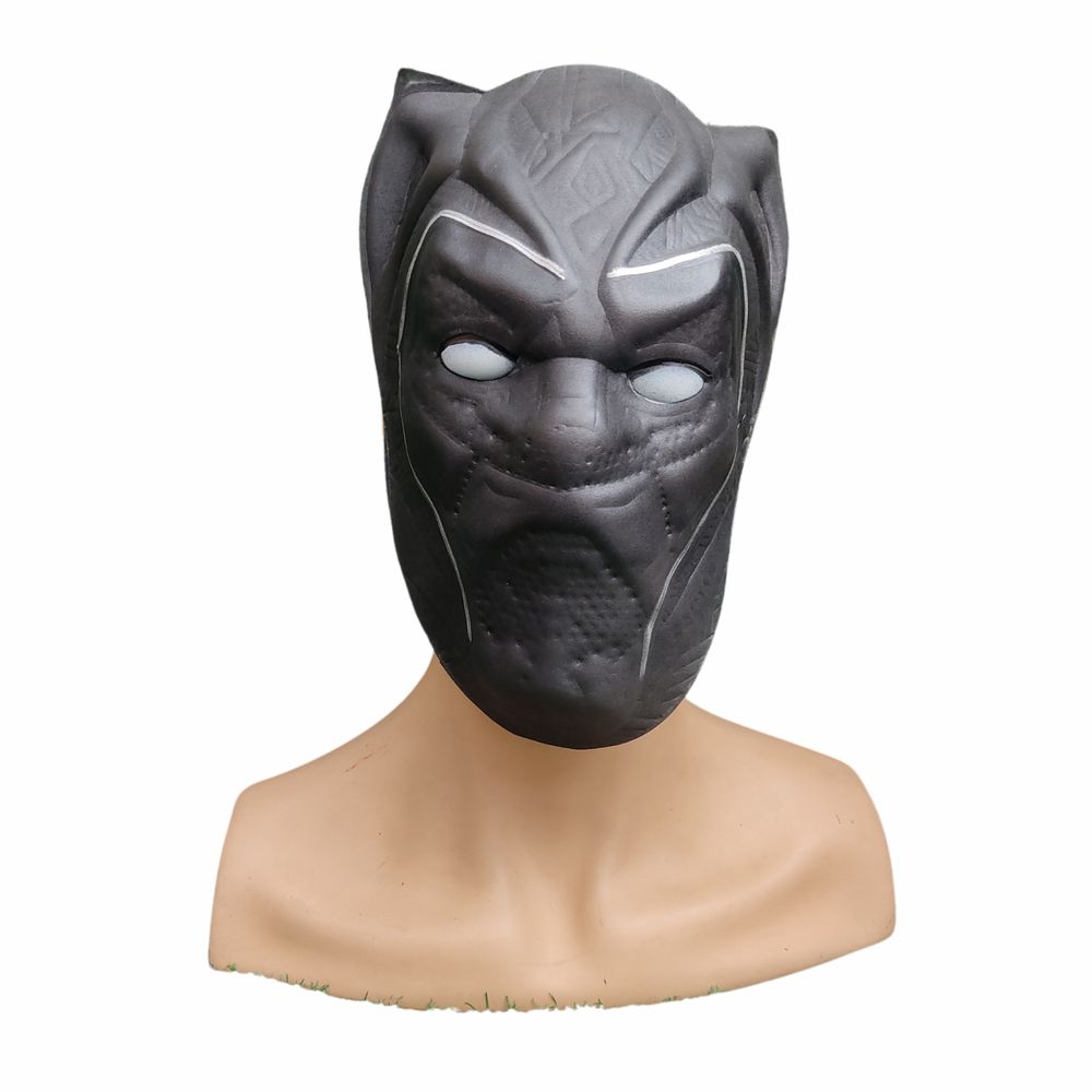 Máscara de Pantera Negra de Goma Eva para Adultos - Oechsle