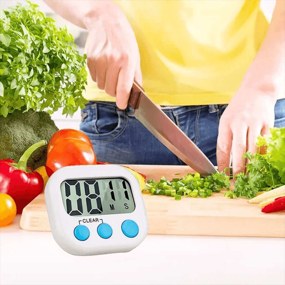 Temporizador Timer Digital Para Cocina con Soporte Magnético - Oechsle