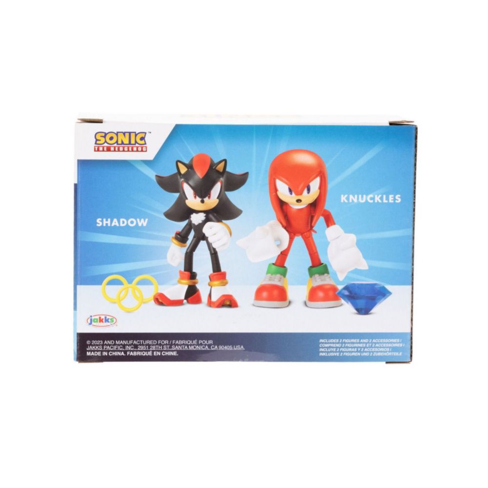 Muñecos Sonic 2 Pack Knuckles & Shadow | Oechsle.pe - Oechsle