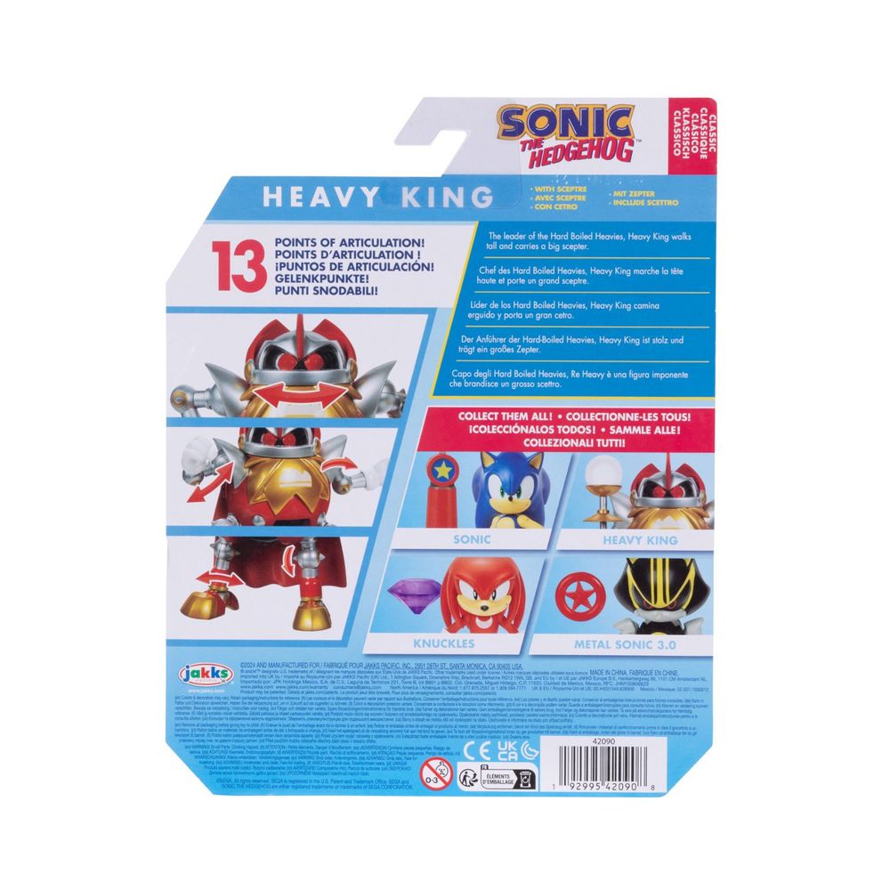 Figura Sonic 10.5 Cm W5 Heavy King | Oechsle.pe - Oechsle