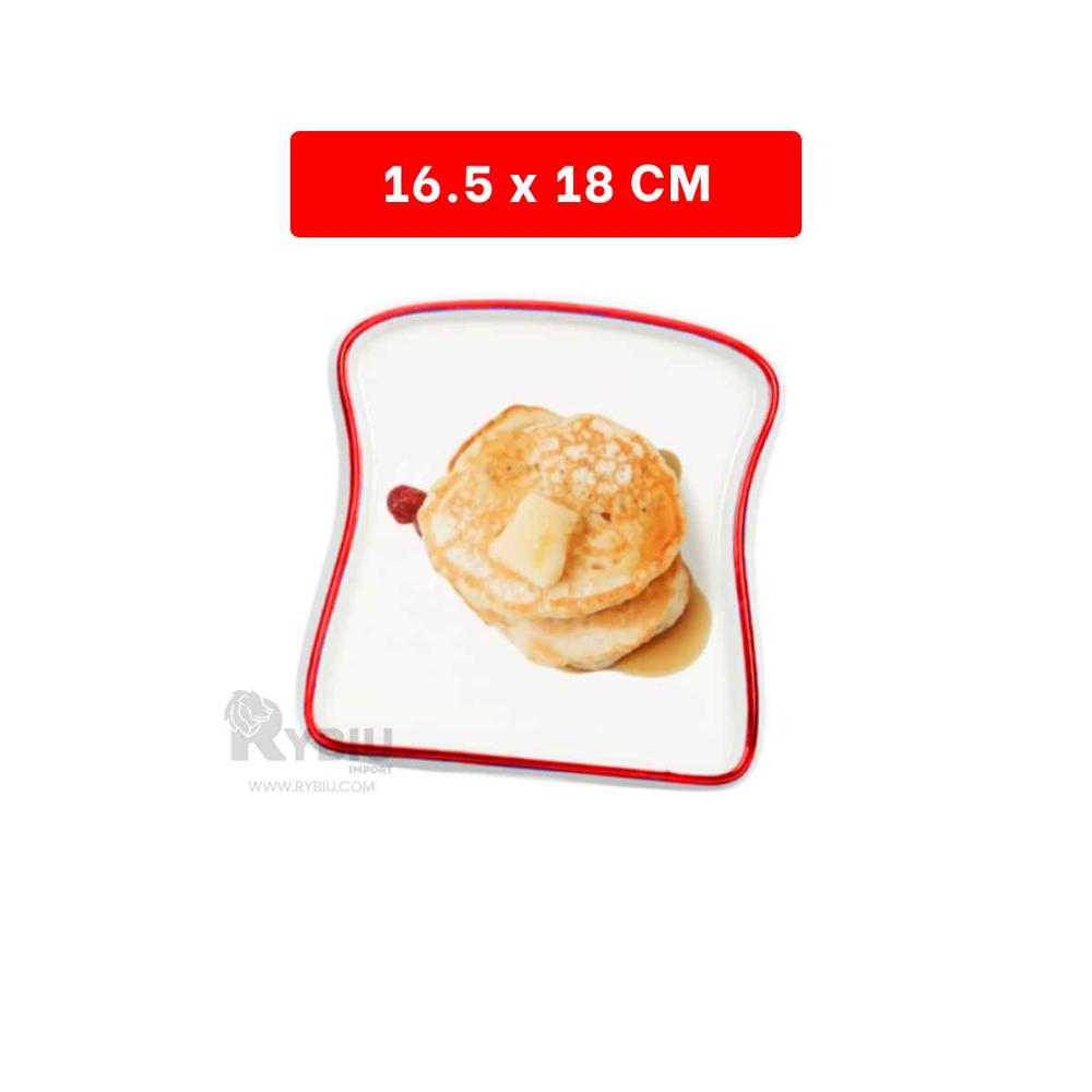 Platillo para Comer en Color Rojo Y+Post-it Adhesivos - Oechsle
