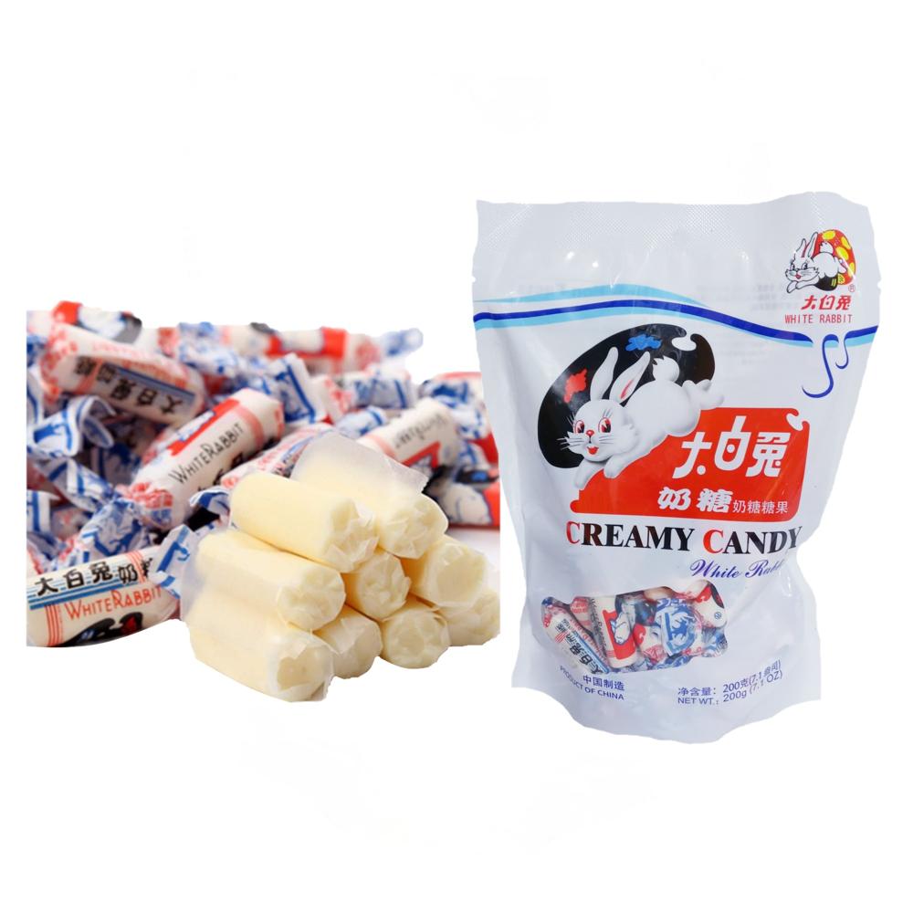 Caramelos Cremoso De Leche Cream Candy 200gr White Rabbit - Oechsle