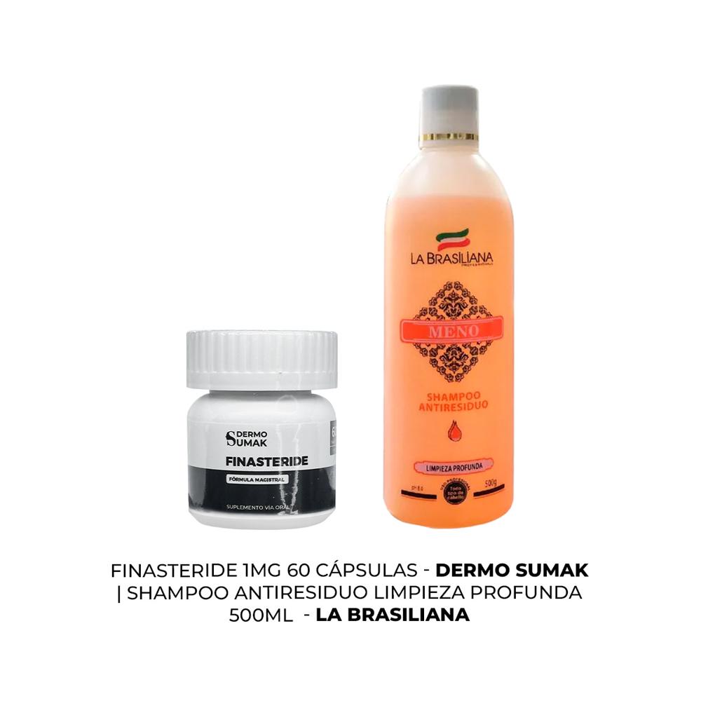 Finasteride 1Mg X 60 Capsulas + Shampoo Antiresiduo 500Ml - Oechsle