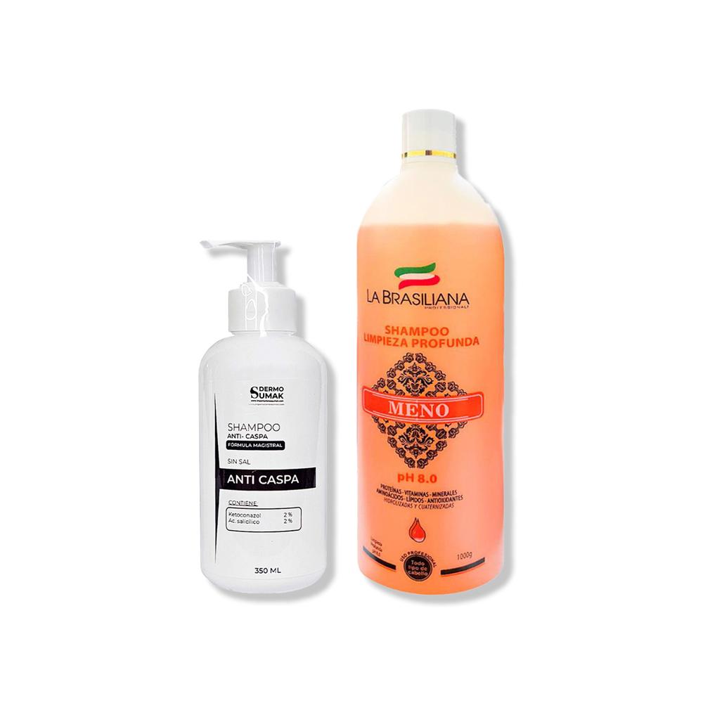 Shampoo Anticaspa Sin Sal 350ml + Shampoo Antiresiduo 1Lt - Oechsle