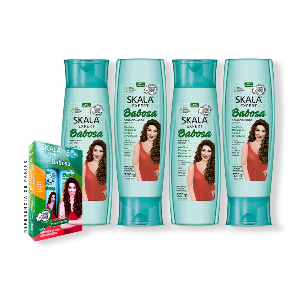 2 Shampoo + Acondicionador Aloe Vera Skala Expert 325ml - Oechsle