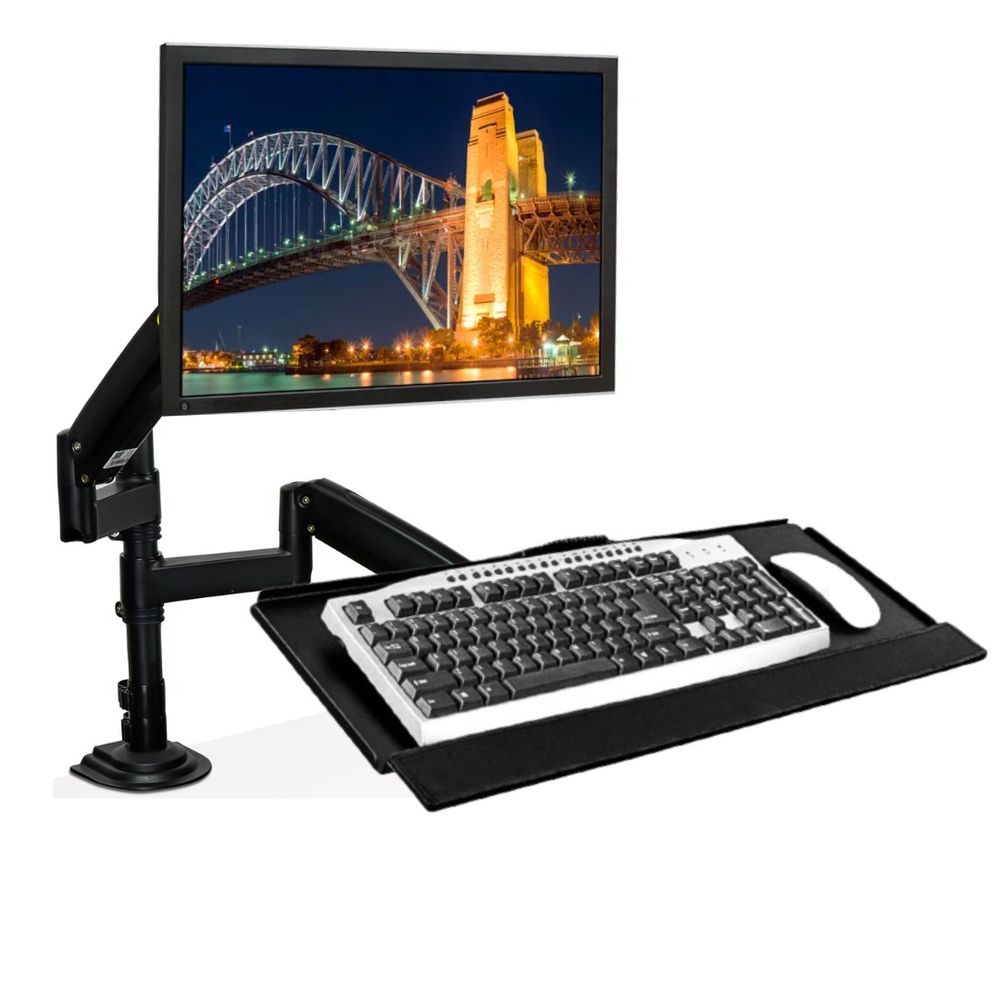 Monitor Y Teclado En Rack