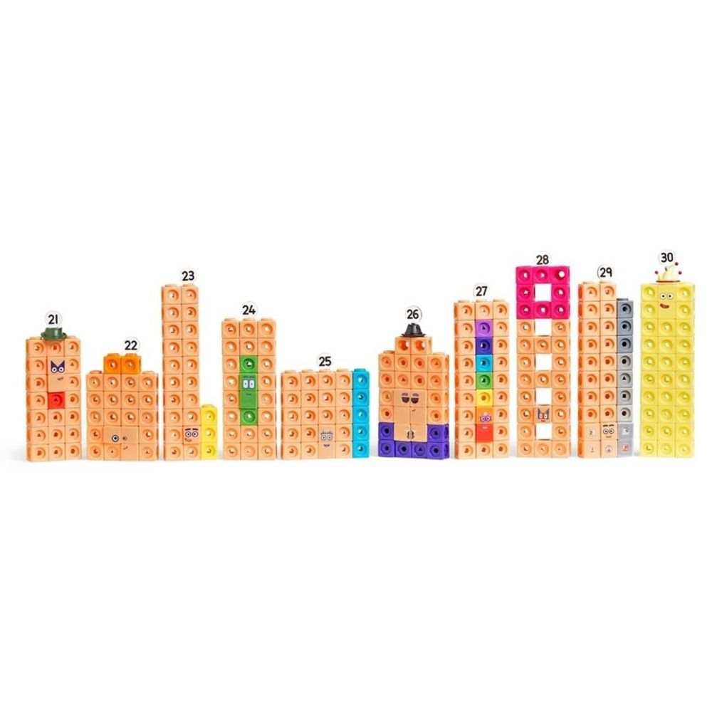 Numberblocks Matlink Set De Actividad 21-30 | Oechsle.pe - Oechsle