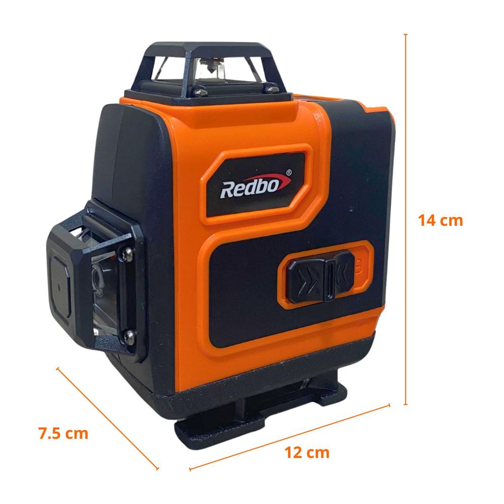 Nivel Laser 16 Líneas con Tripode y Maletin Redbo RB-4D-16 - Oechsle