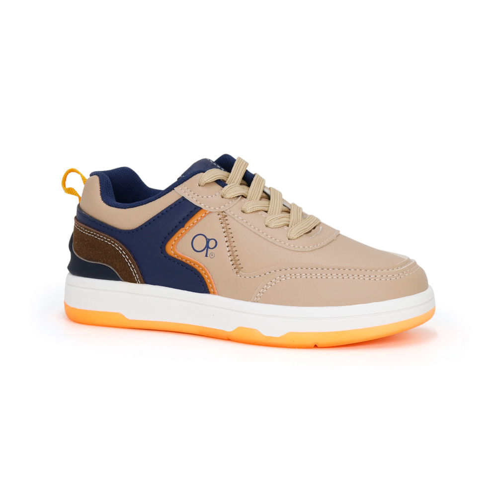 Zapatillas Urbanas Para Niños Ocean Pacific Kids MARK-N24 BLANCO - Oechsle