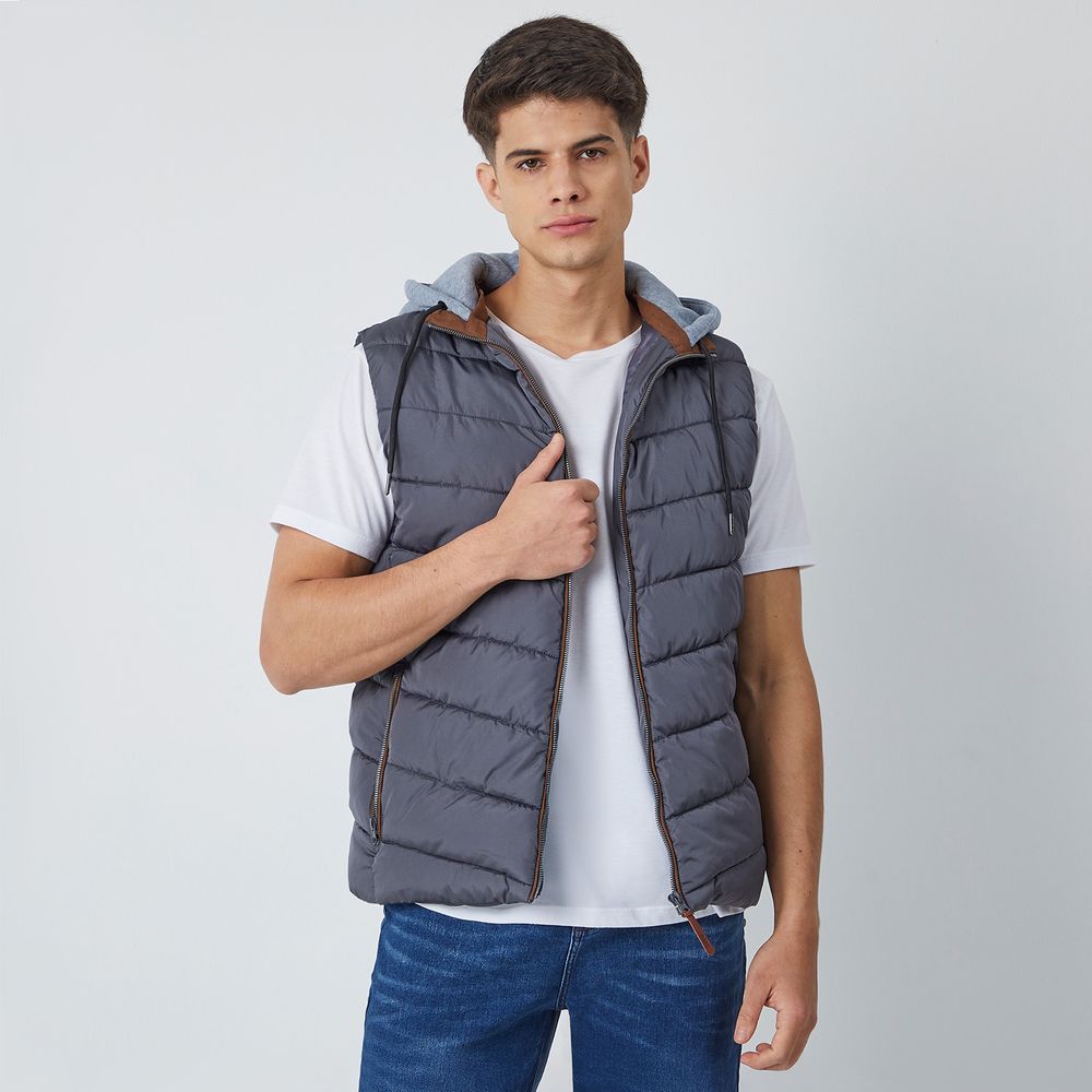 Chaleco Hypnotic Chalecos De Hombre Jeans Chaleco Hombre Print Zipper ...