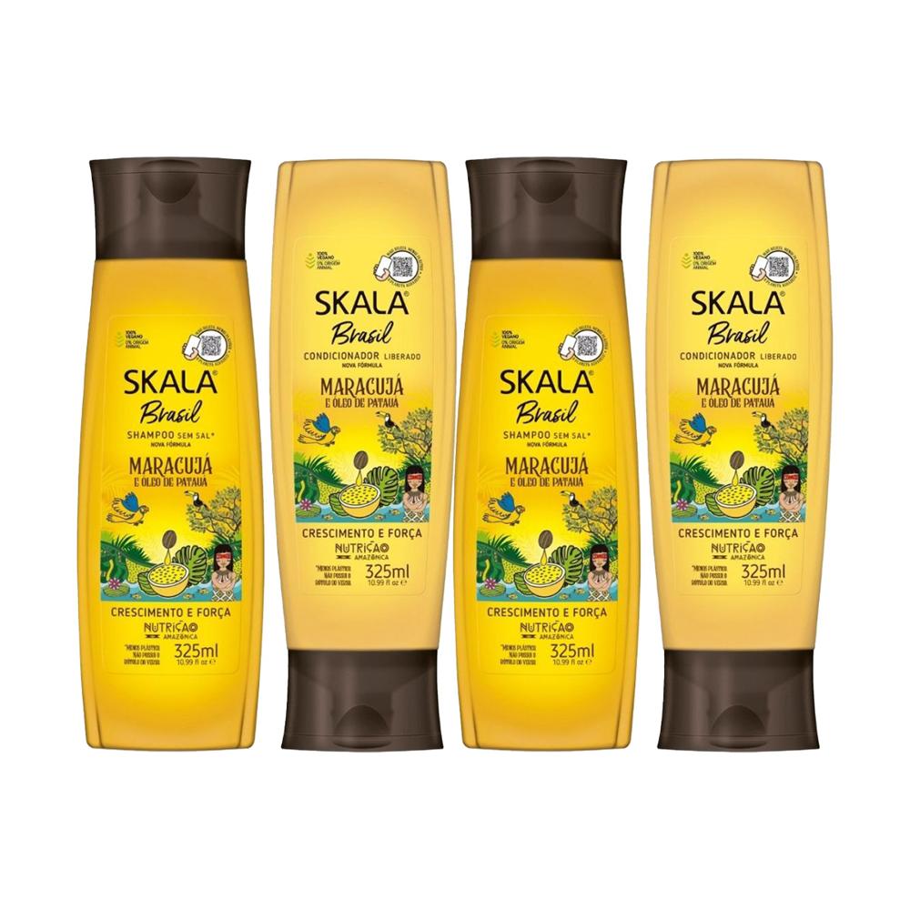 Skala Maracuya Champu 325ml + Acondicionador 325ml 2 unid | Oechsle - Oechsle