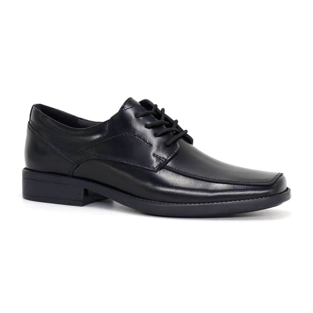 Zapatos Escolar De CUERO HOMBRE 25Q1.PL-03 NEGRO - Oechsle
