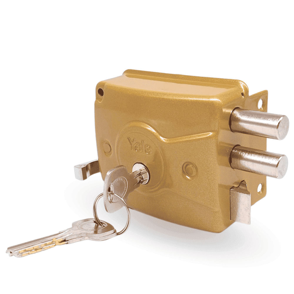 Cerradura Blindada 820 Max Sobreponer 60mm Derecha 02 Bulones 03 Golpes ...