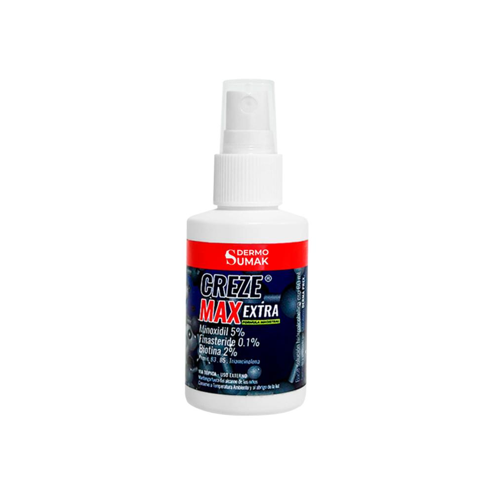 Locion Para El Crecimiento Del Cabello Creze Max Extra 60ml Dermo Sumak ...