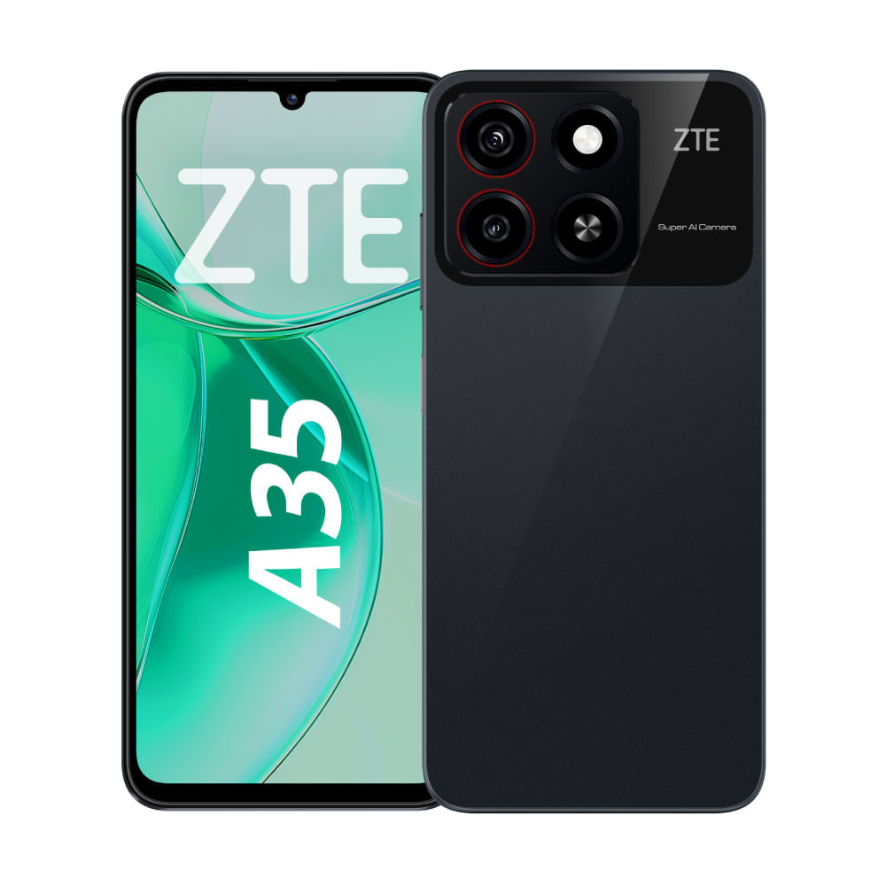 Smartphone ZTE Blade A35 2GB+64GB Negro FLF - Oechsle