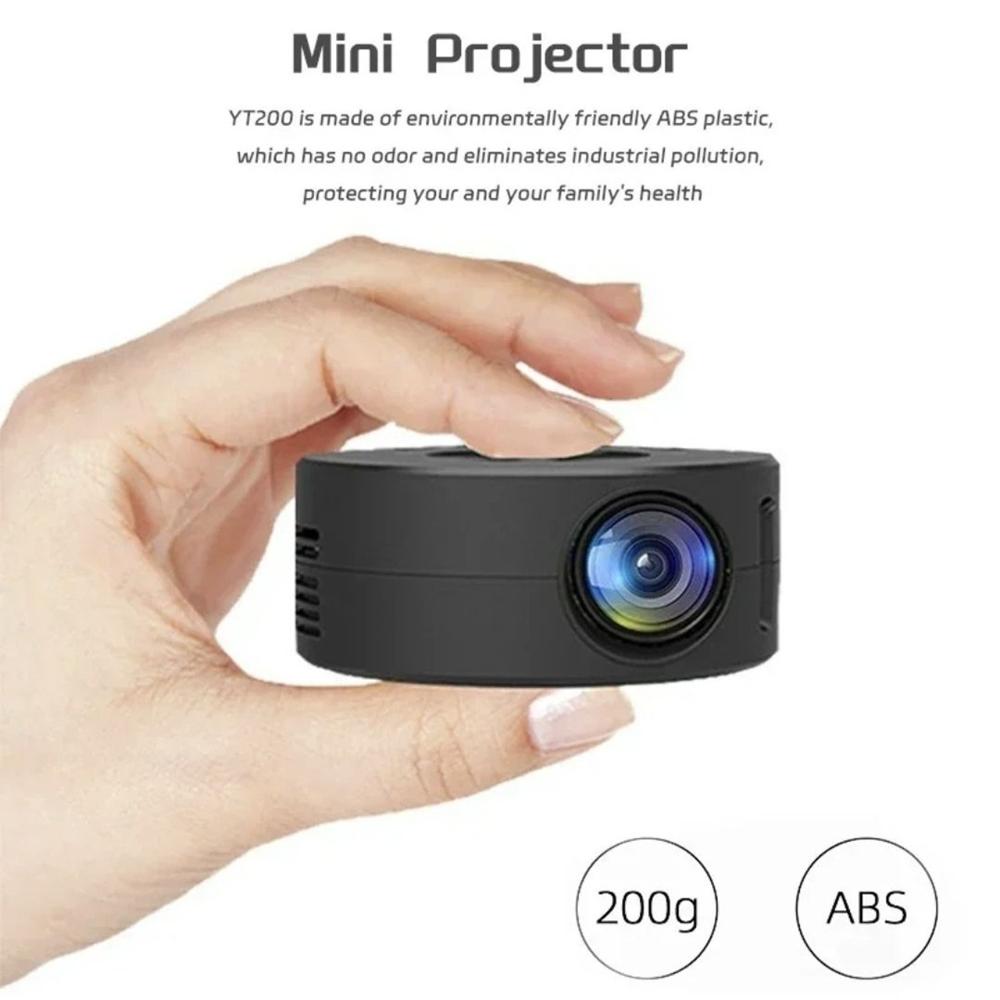 Mini Proyector Inteligente YT200 Cine en Casa Portátil - Oechsle