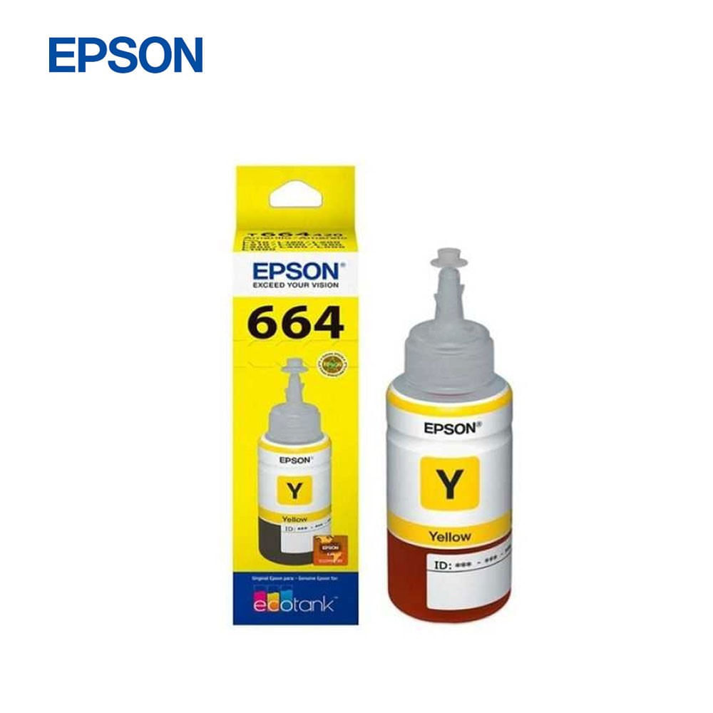 TINTA EPSON T664420-AL YELLOW PARA L200 - Oechsle