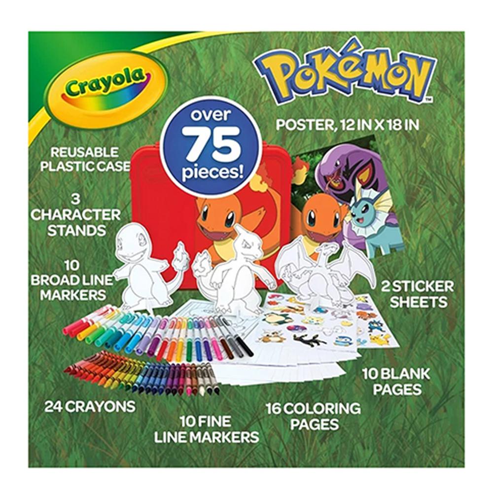 Crayola Pokemon Coloring Art Set Charmander - Oechsle