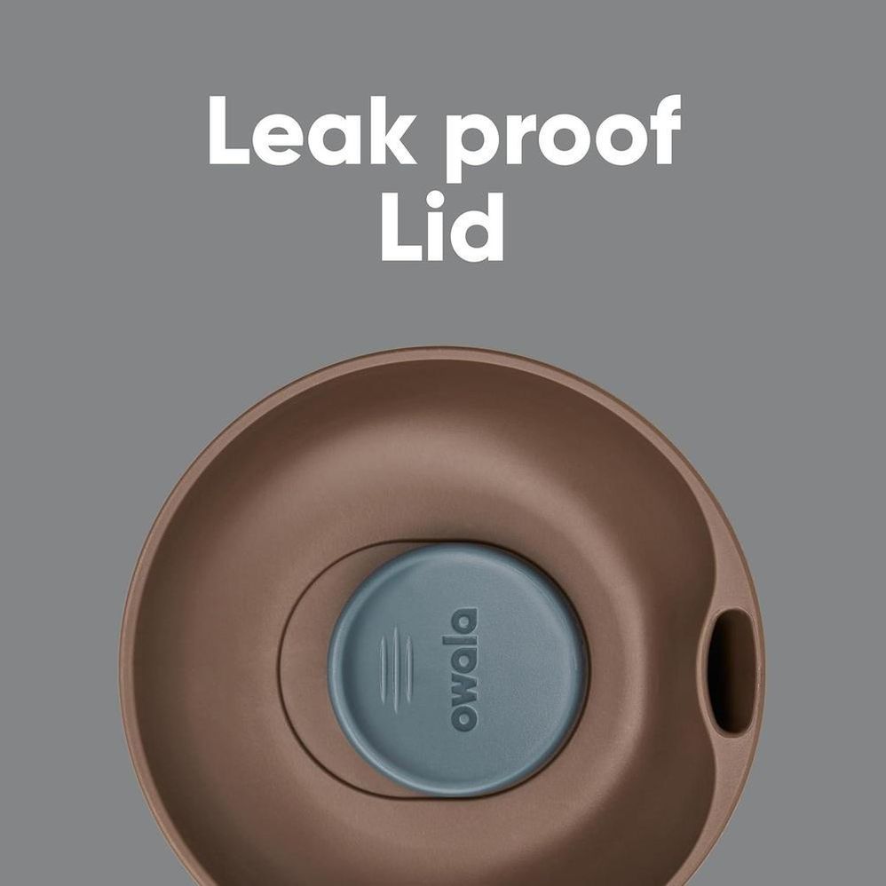 Owala SmoothSip vaso de café reutilizable, acero inoxidable, color ...