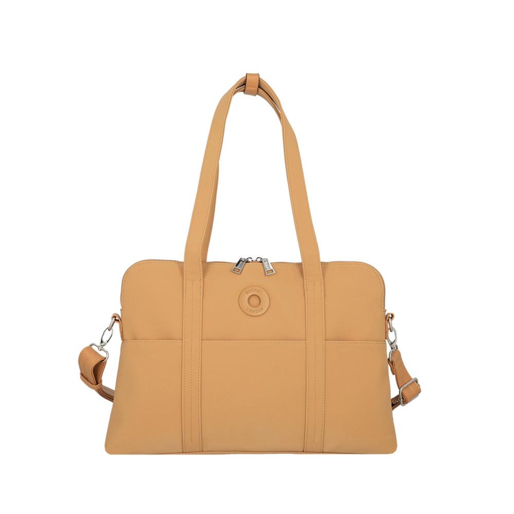 Cartera Para Laptop Secret Burgos Grande Beige | Oechsle.pe - Oechsle