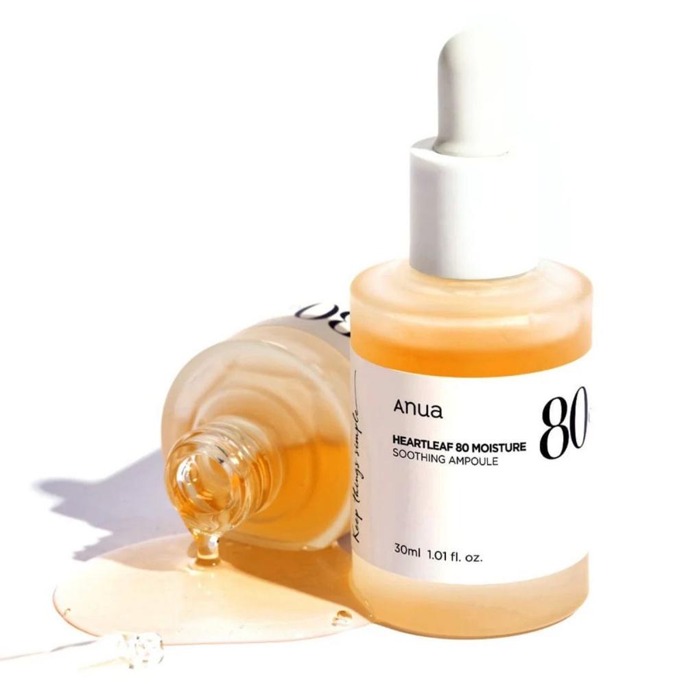 Heartleaf 80% Moisture Soothing Ampoule Anua 30ml Suero Calmante - Oechsle