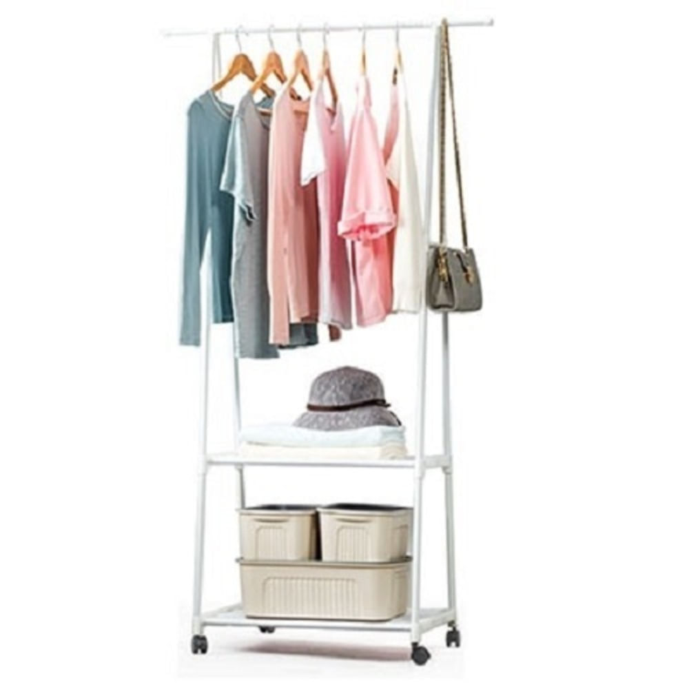 Moderno Perchero Multifuncional de Pie Blanco - Oechsle