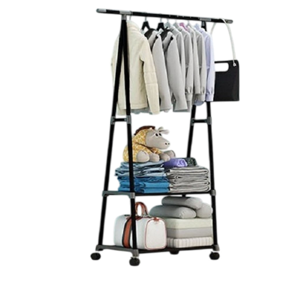 Perchero Versátil Perchero para Ropa Negro - Oechsle