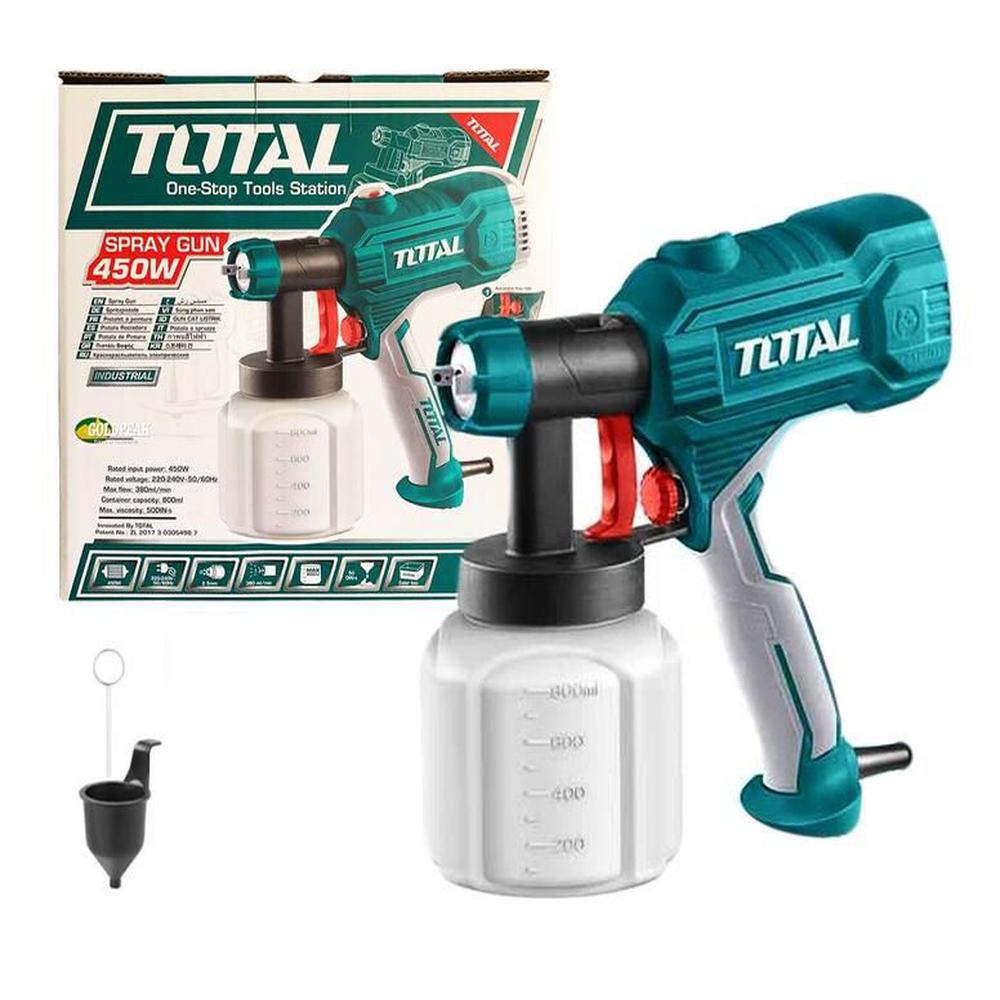 Pistola Pintar Electrica 450W Total Tt3506 - Oechsle