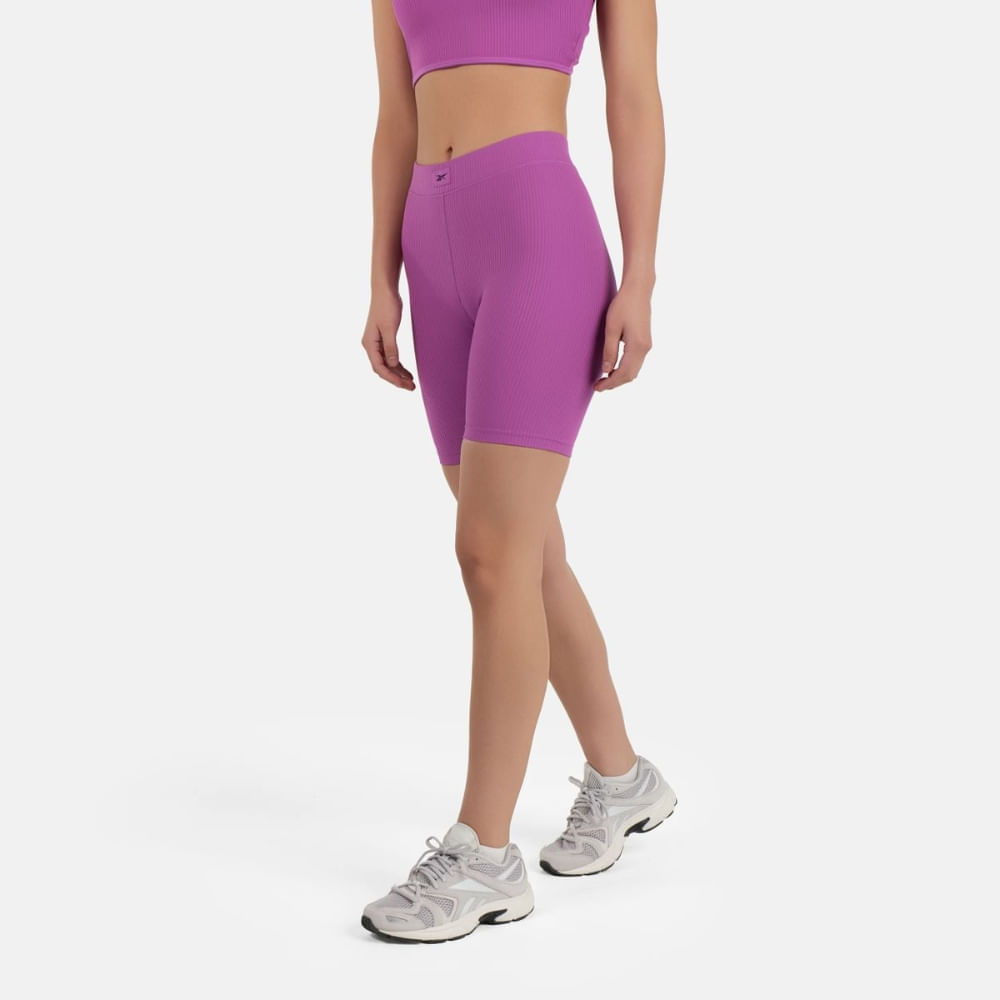 Shorts Deportivo Reebok Mujer Rib Bike Short 100068193 Morado | Oechsle ...