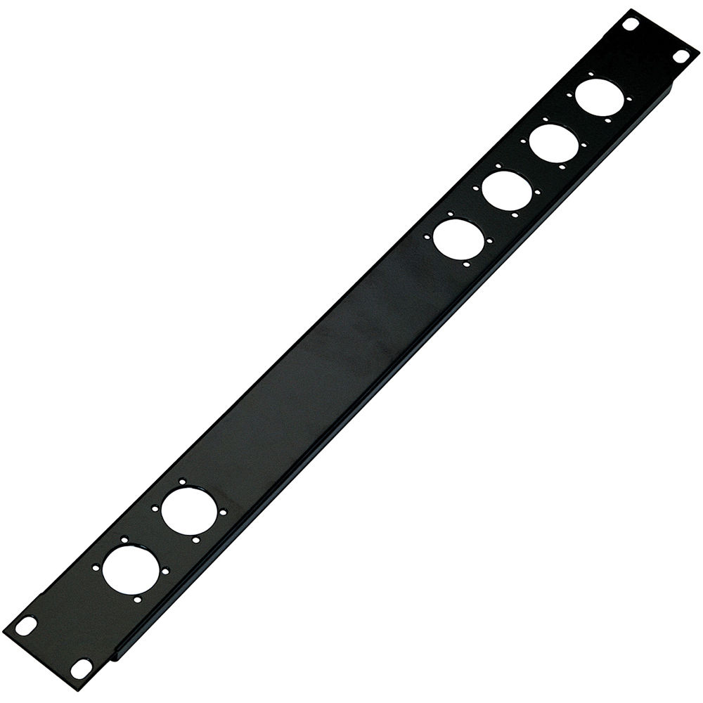 K&M 28306 Panel Conector XLR de 6 Cortes para Paneles de Rack K&M - Oechsle