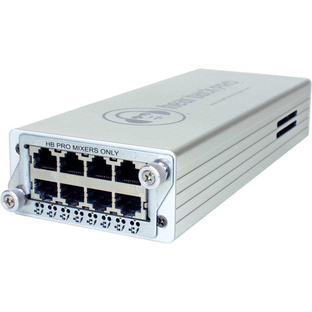 Distribuidor PRO Mixer Distro de Hear Technologies con 8 Puertos RJ45 ...