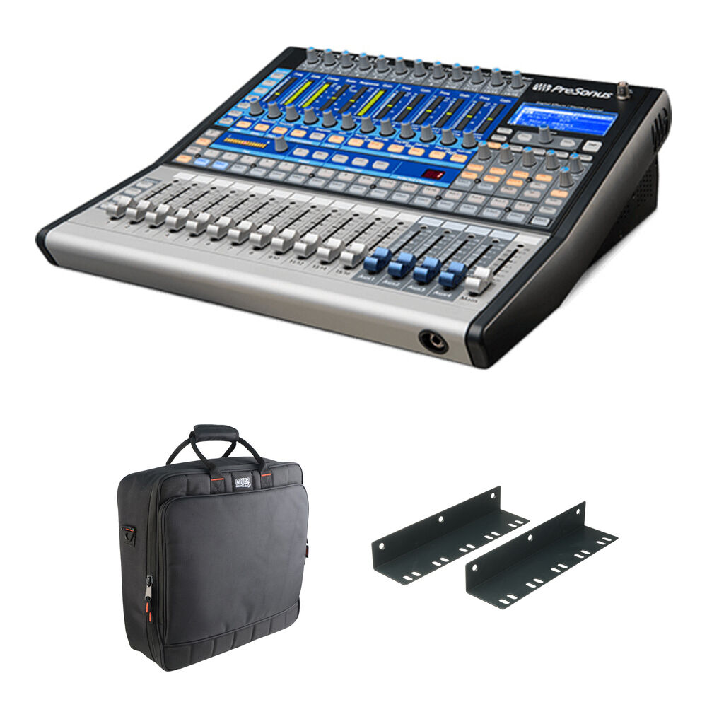 PreSonus StudioLive 16.0.2 USB Kit con Bolsa y Soportes para Rack ...