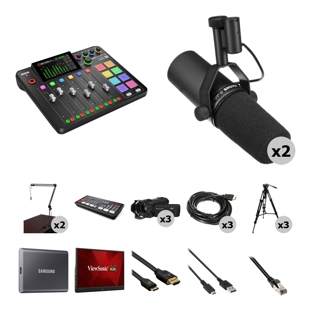 RODE RODECaster Pro II: Kit Completo de Producción Portátil para ...
