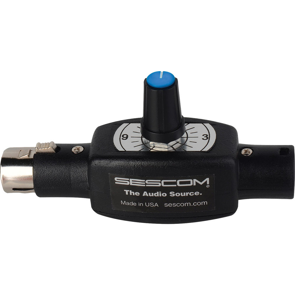 Control de Volumen de Audio Balanceado Inline Sescom IL-LEVEL-IT de 1 ...