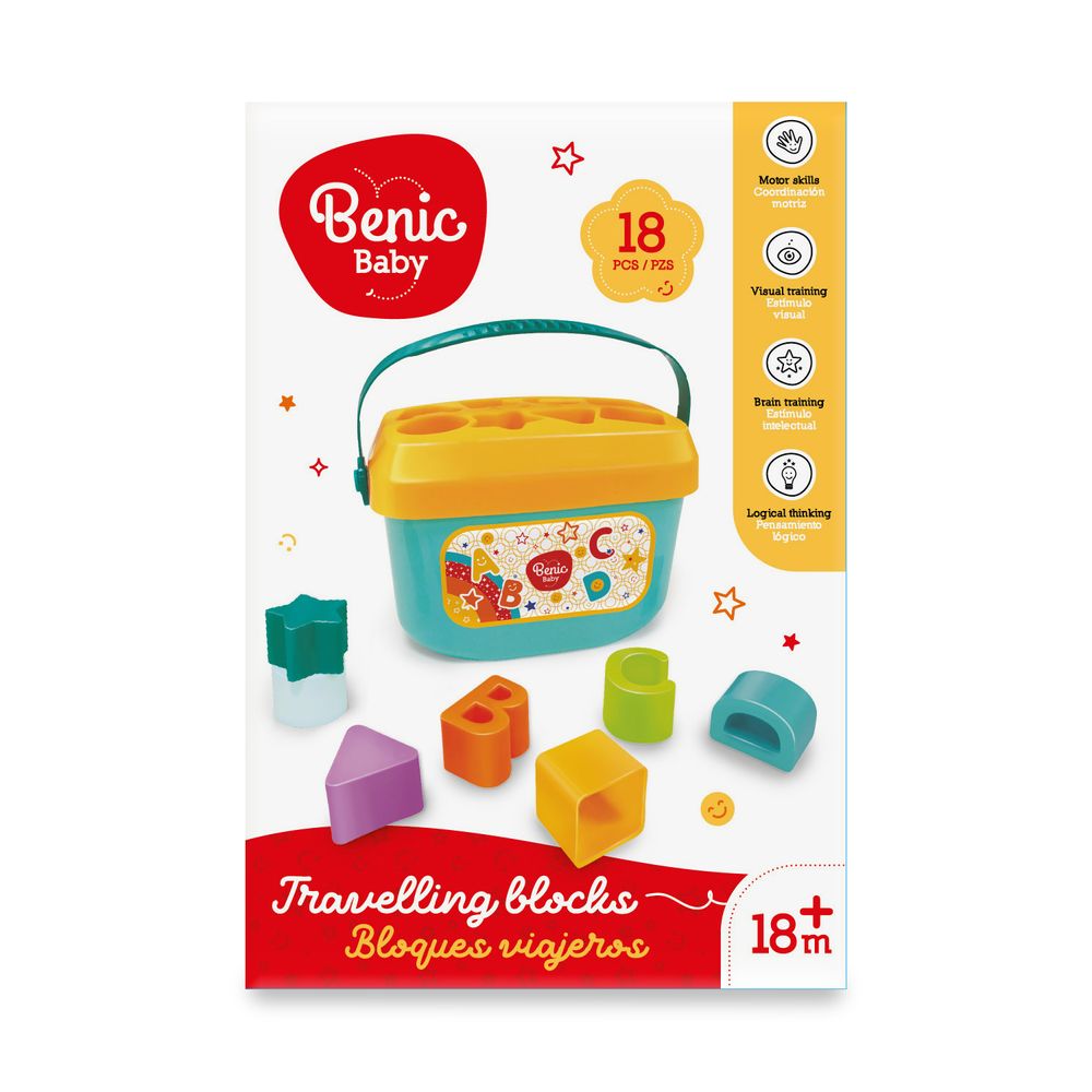 Juego Didactico Benic Baby Clasificador De Formas 16 Uds | Oechsle.pe ...