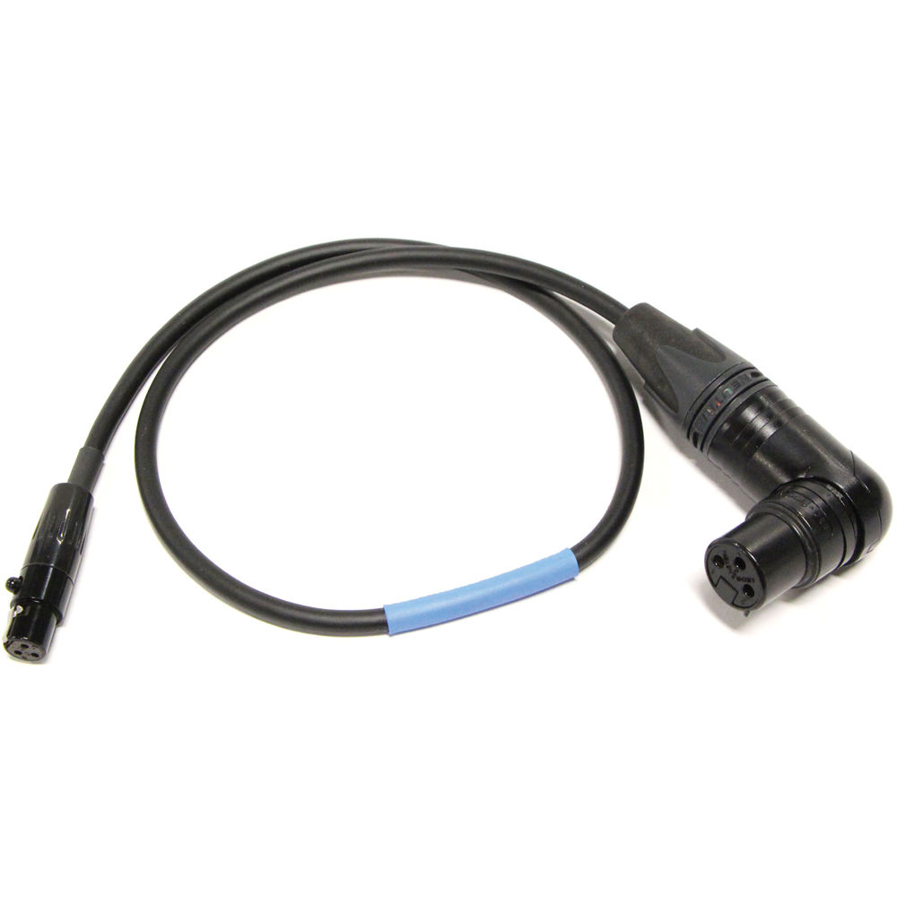 Cable Techniques XLR-3F Ángulo Derecho a TA3F Cable Balanceado para ...