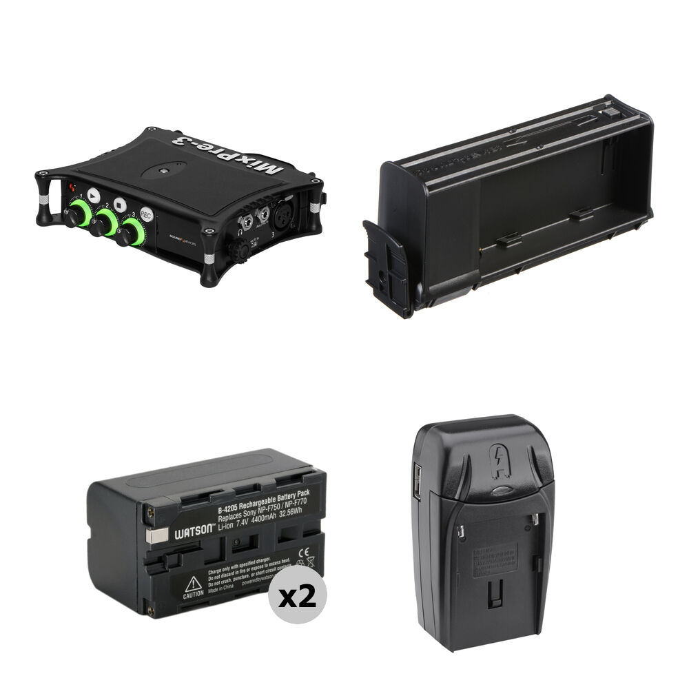 Sound Devices MixPre-3 II Three-Channel Multitrack Recorder with L ...