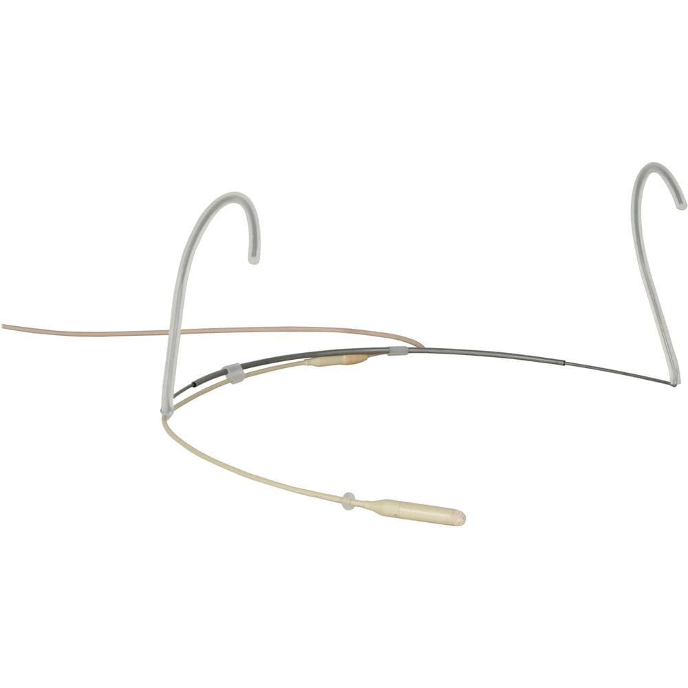 Micrófono de Diadema Sanken COS-11D-HWM con Brazo y Conector TA4 (Beige ...