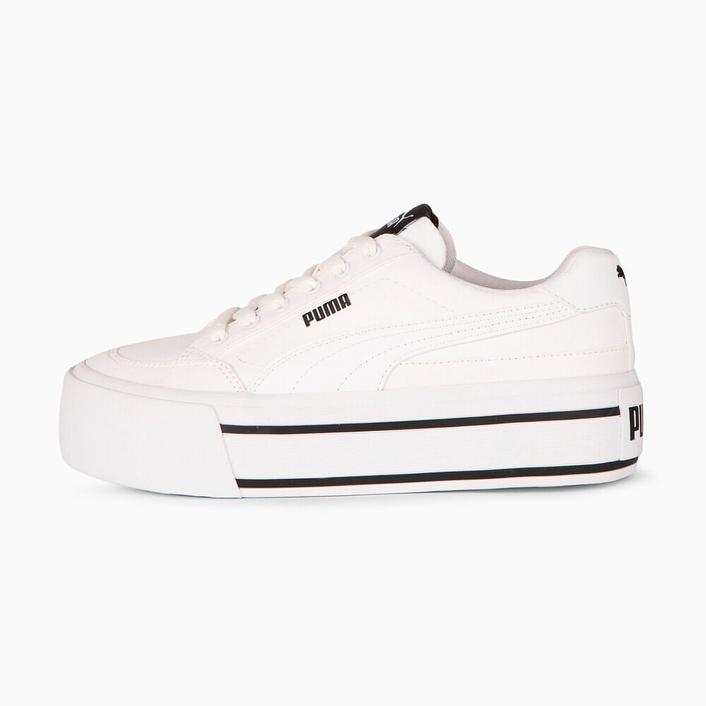 Zapatillas Urbanas Puma Mujer Court Classic Vulc Fs Platform 402329 08 ...