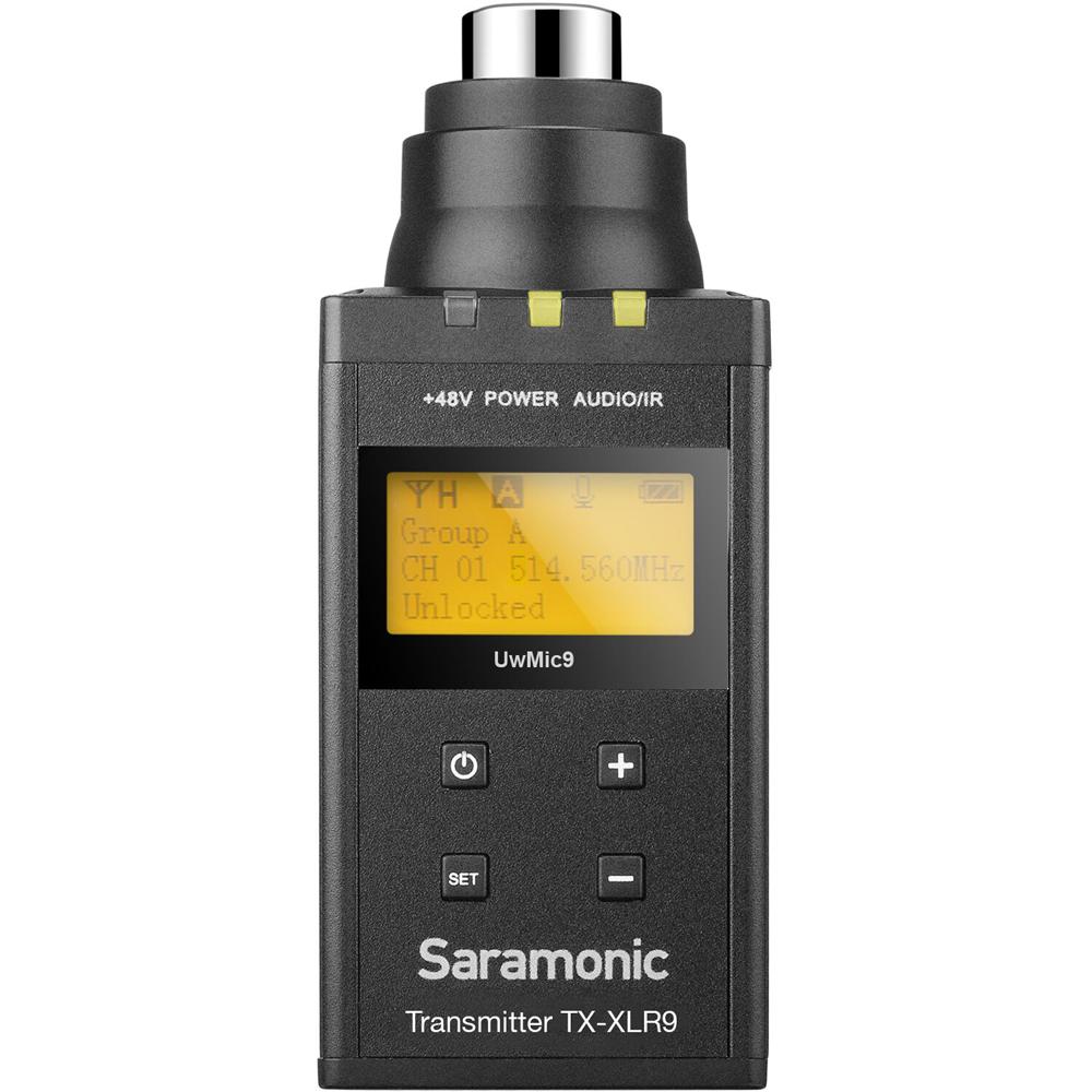 Transmisor Inalámbrico Saramonic TX-XLR9 para Micrófonos de Mano y de ...