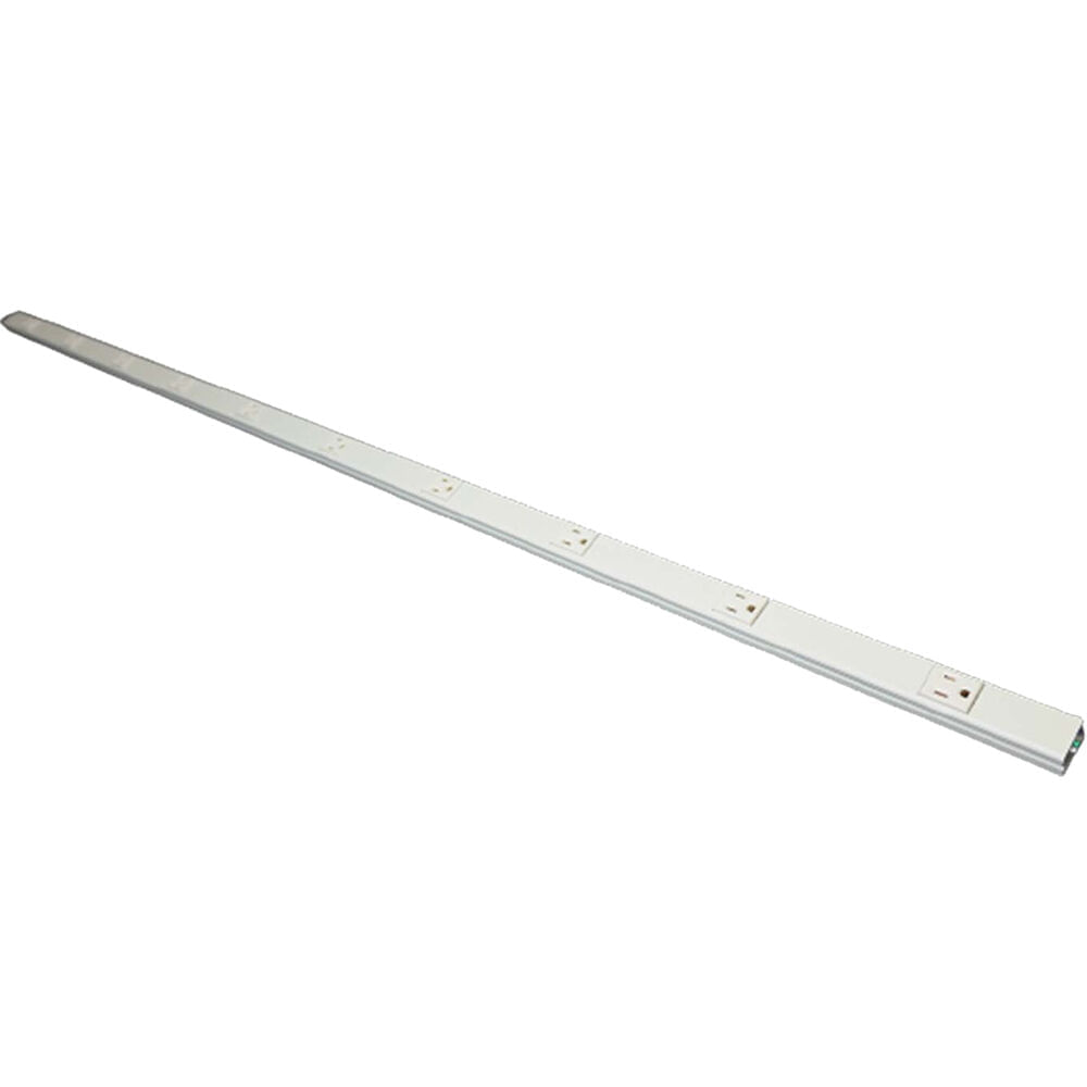 Wiremold Products GFCI Plugmold 6' 11-Tomas/GFCI Mod (Negro) - Oechsle