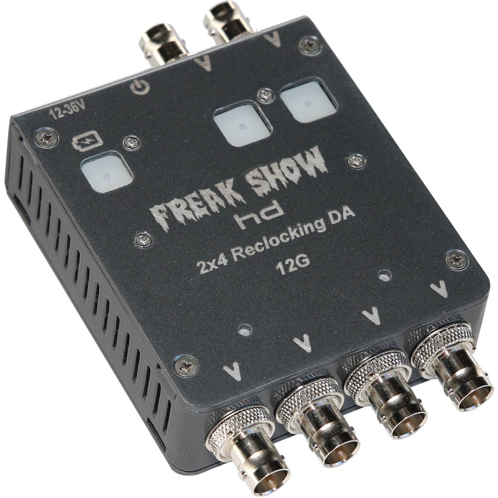 Amplificador de Distribución Reclocking Freakshow HD 2x4 12G-SDI con ...
