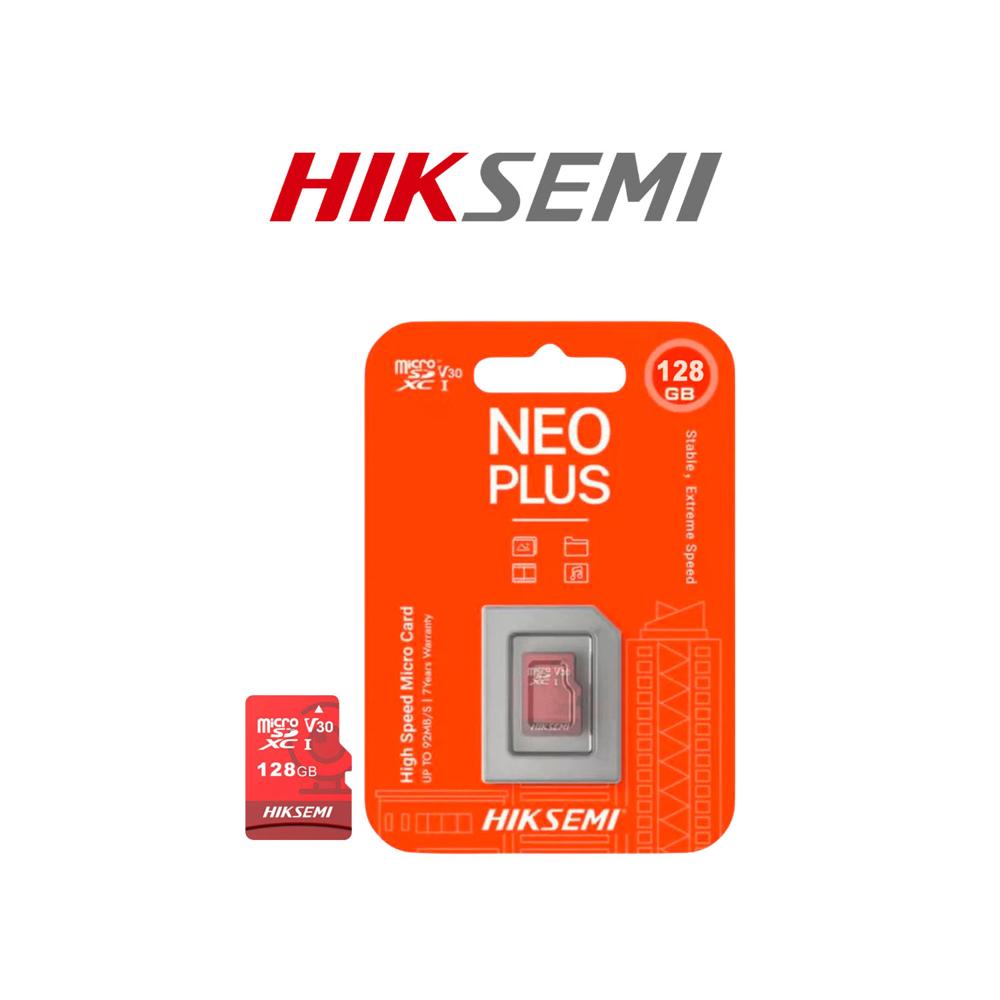 Tarjeta memoria Micro SD Neo PLUS Hiksemi 128GB Cámara Videovigilancia - Oechsle