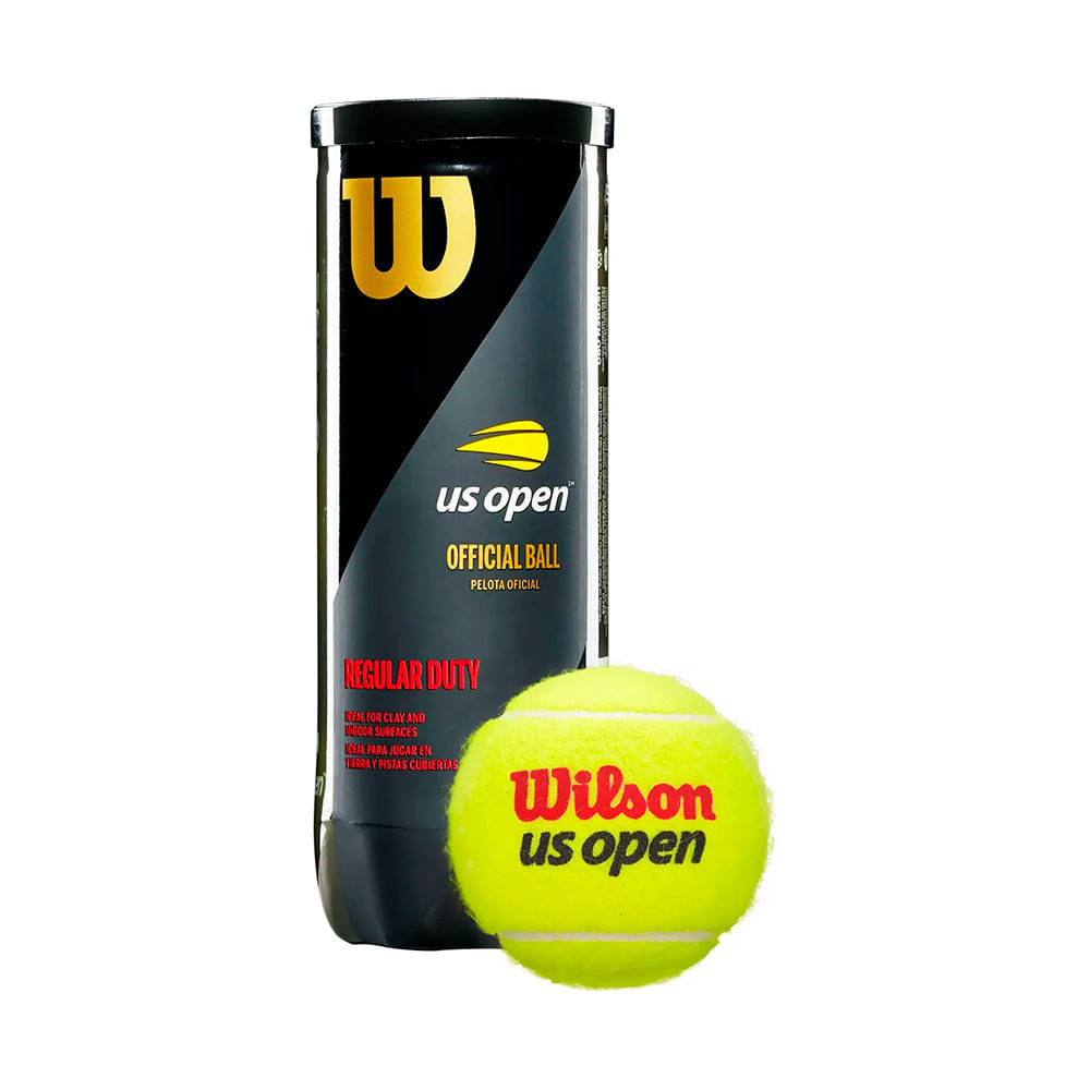 Pelotas de Tenis Wilson US Open Regular Duty x3 - Oechsle