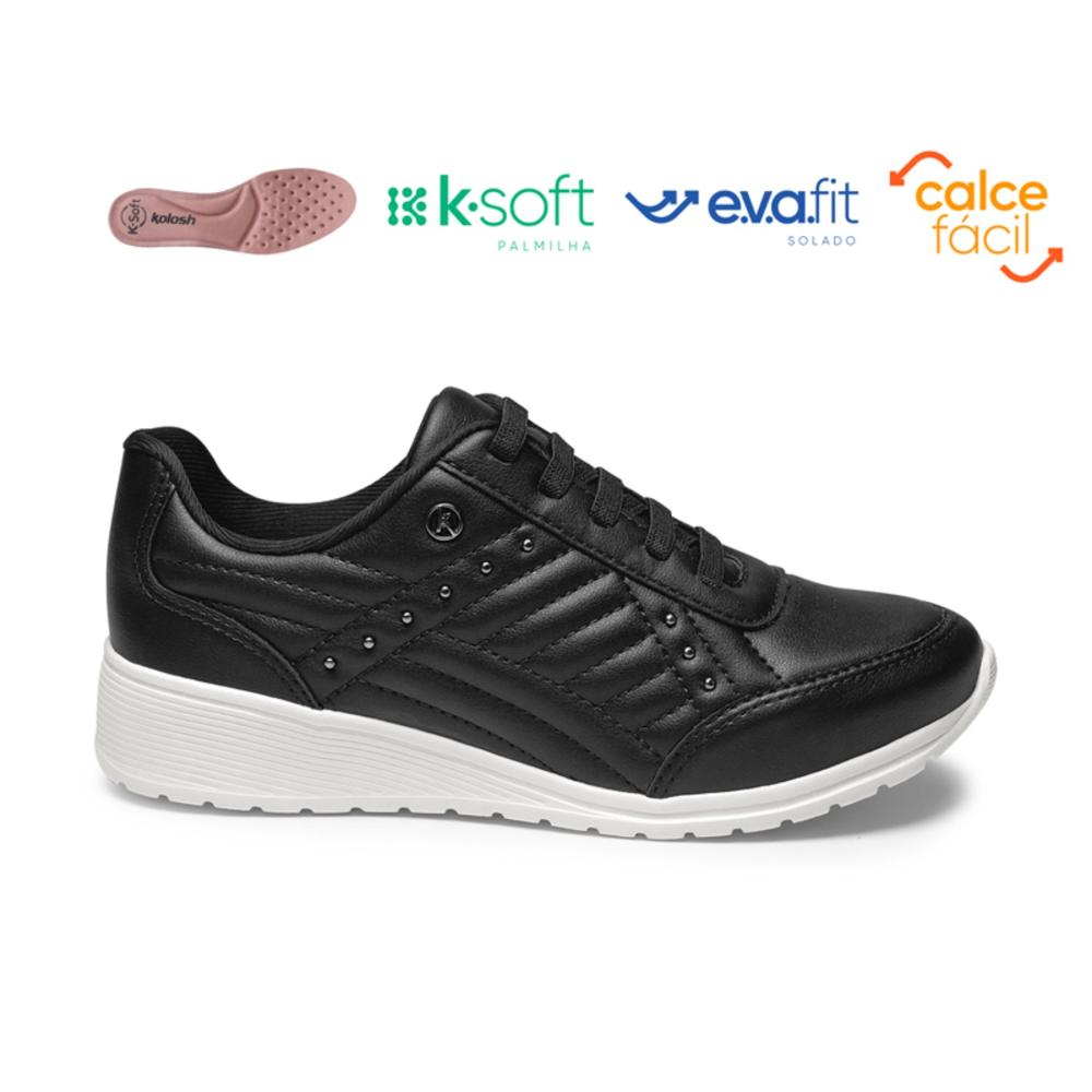 Zapatillas Para Mujer KOLOSH Negro C2292.0001.1M292.1C292 - Oechsle